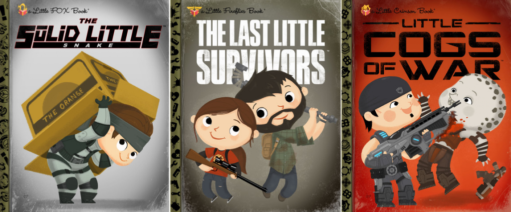 Our Favorite Video Games as Little Golden Books - The GCE
